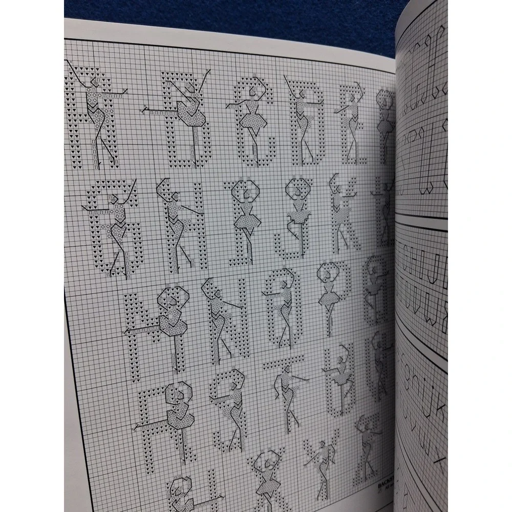Leisure Arts | Office | Leisure Arts 36 Alphabet Charts Cross Stitch ...